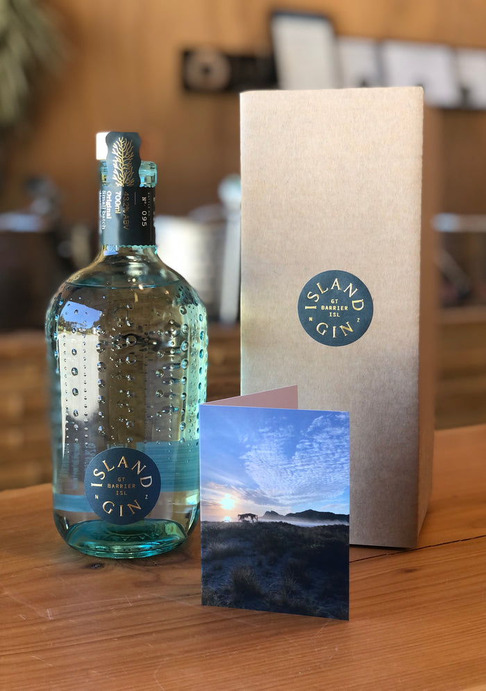 Island Gin distillery. New Zealand.