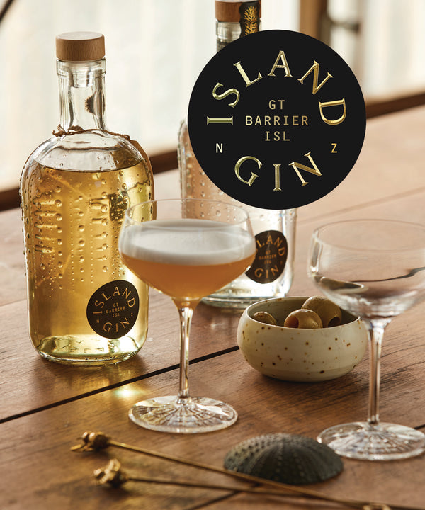 Island Gin distillery. New Zealand.